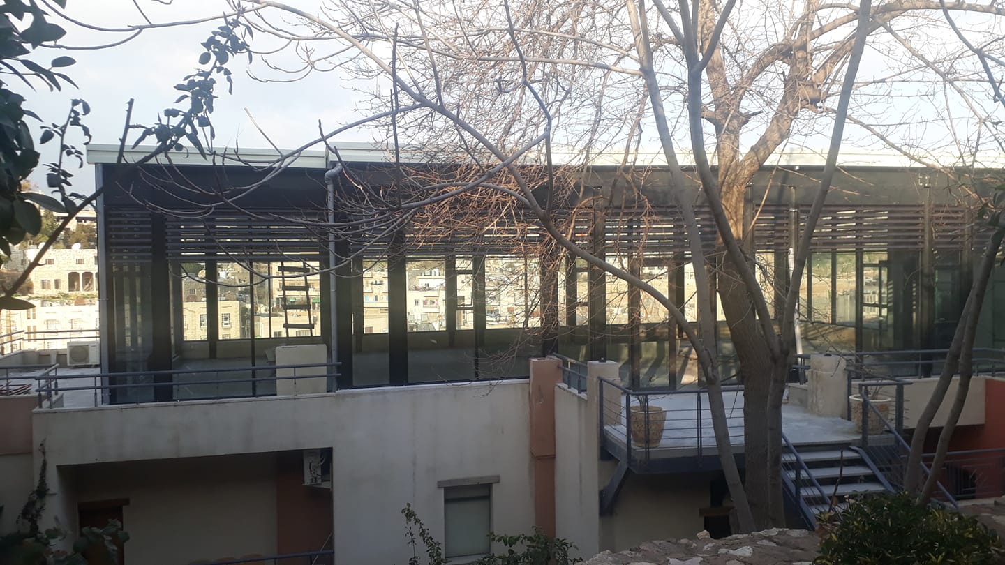 Glass boxes in Jabal amman | German Jordanian University
