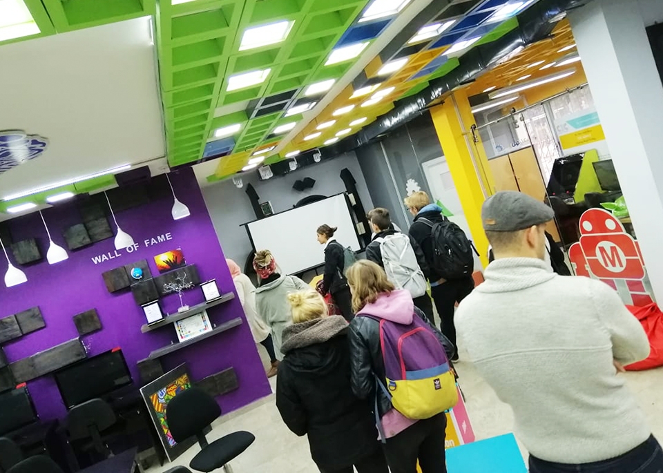 ALC Students Visit JOHUD | German Jordanian University